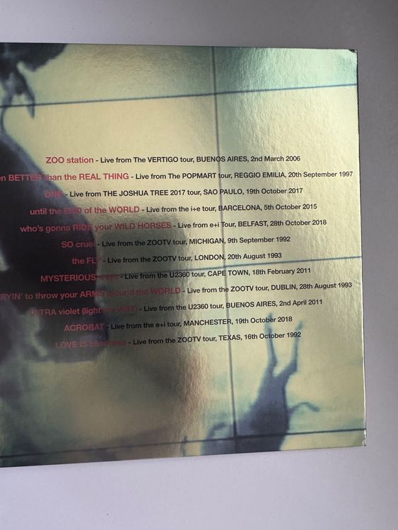 U2 - Live CD Achtung Baby Live 30 years - Fan Club Edition (Neu (gemäss ...