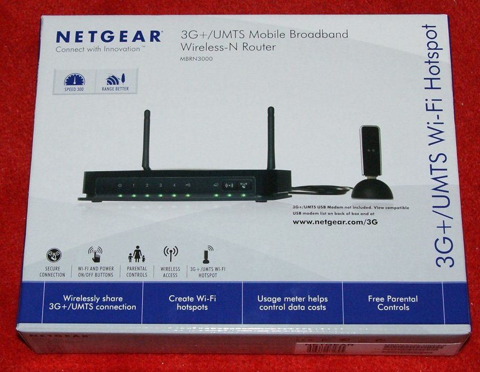 Netgear N300 WLAN-Modemrouter (Neu und originalverpackt) in Fahrwangen ...