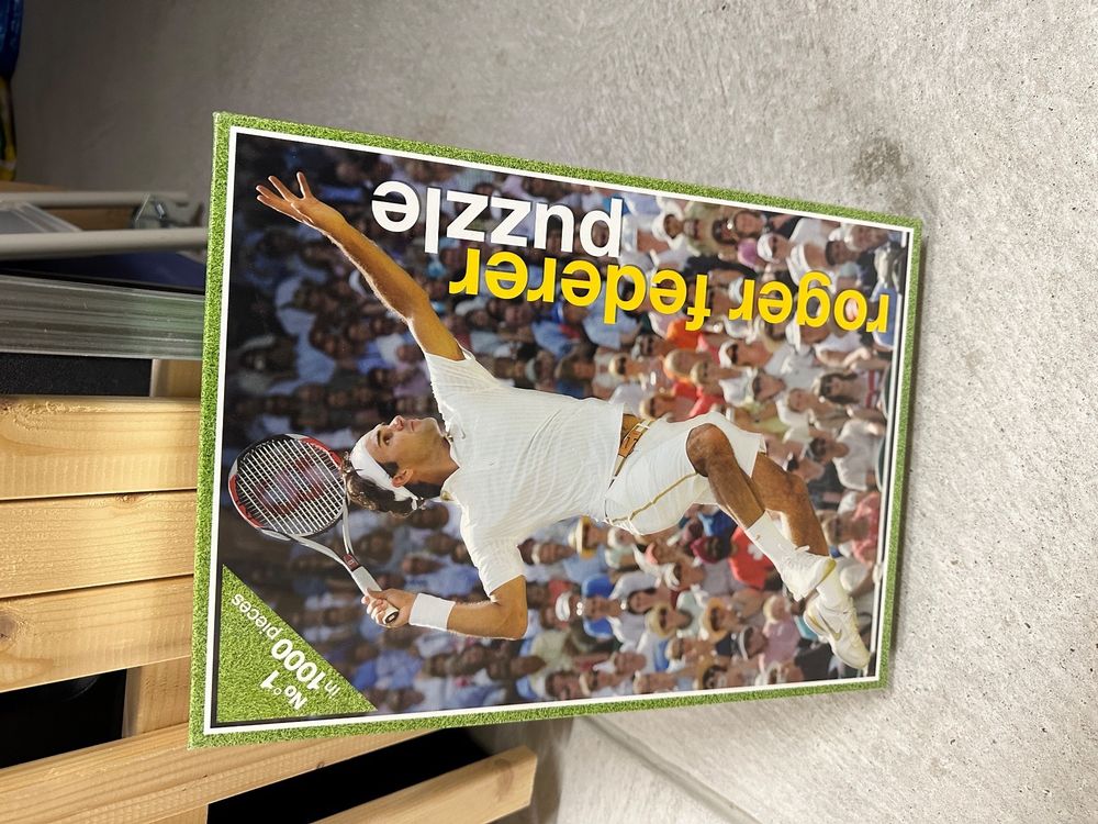 Roger Federer Puzzle | Kaufen auf Ricardo