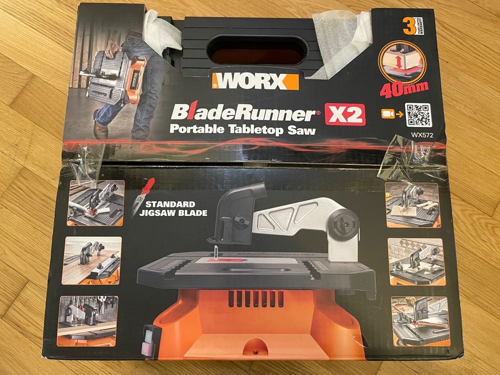 WORX Tischsäge Blade Runner X2 / WX572 (Gebraucht) in Moehlin für CHF ...