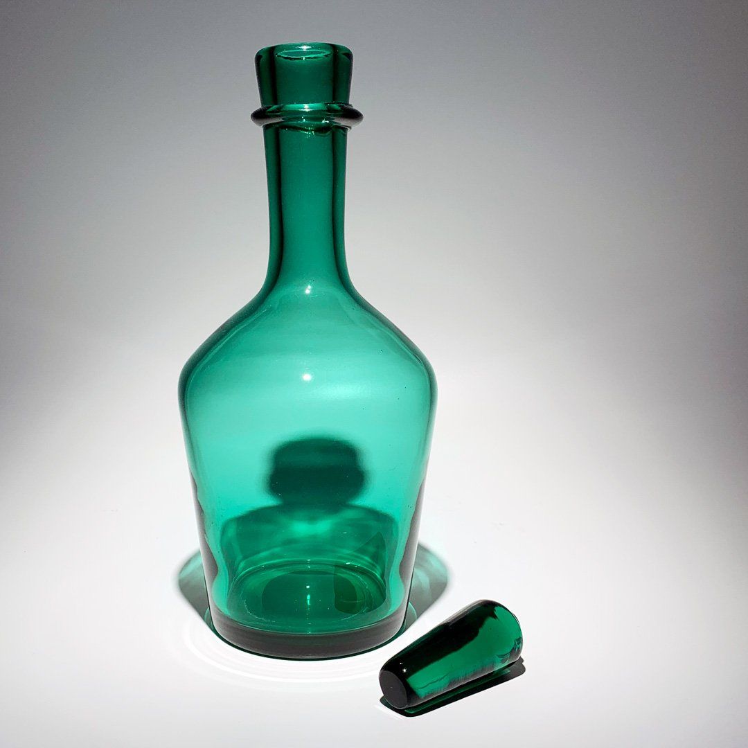 Mundgeblasene Art Deco Karaffe aus den 30er Jahren (Gebraucht) in Luzern für CHF 100 – mit ...