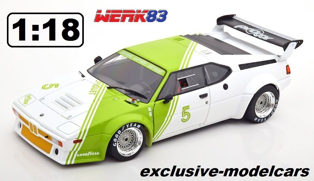 BMW M1 #5 Procar 1980 (Champion Nelson Piquet) 1:18 WERK83 (Neu und ...