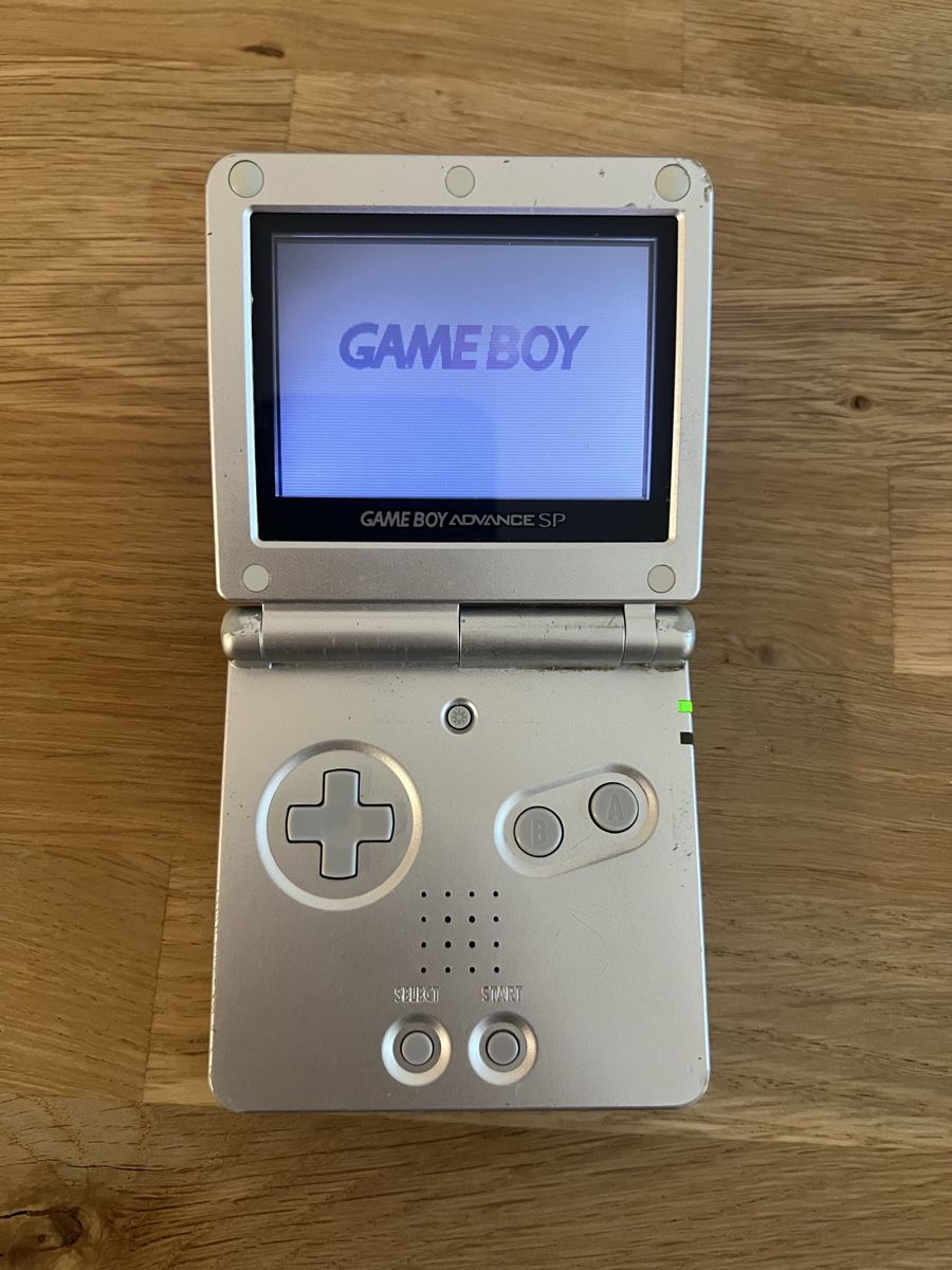 Nintendo Game Boy Advance SP - Silber Edition - Konsole (Gebraucht) in ...