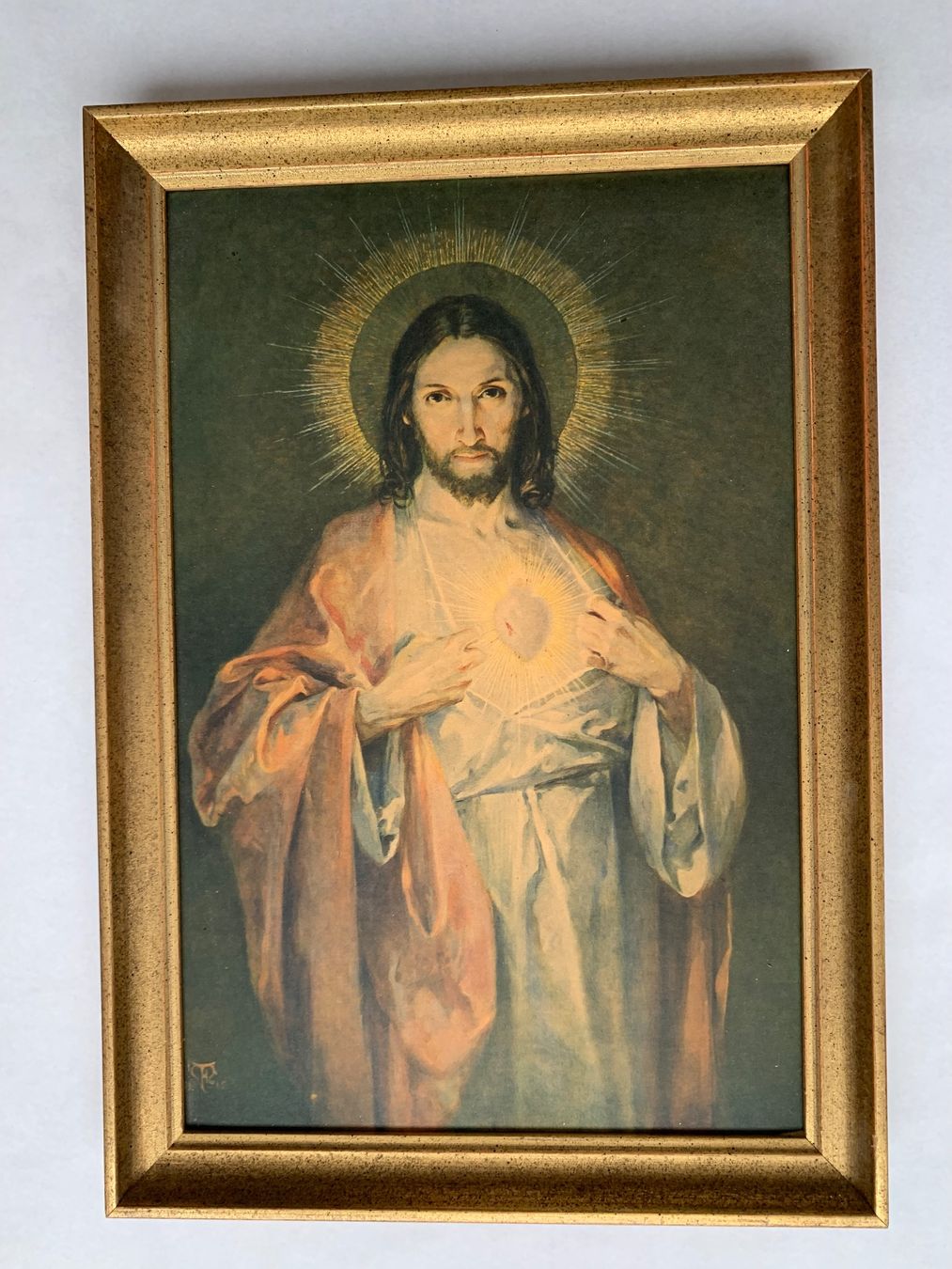 2er Set religiöse Bilder in antiken Rahmen (Gebraucht) in Schwanden GL ...