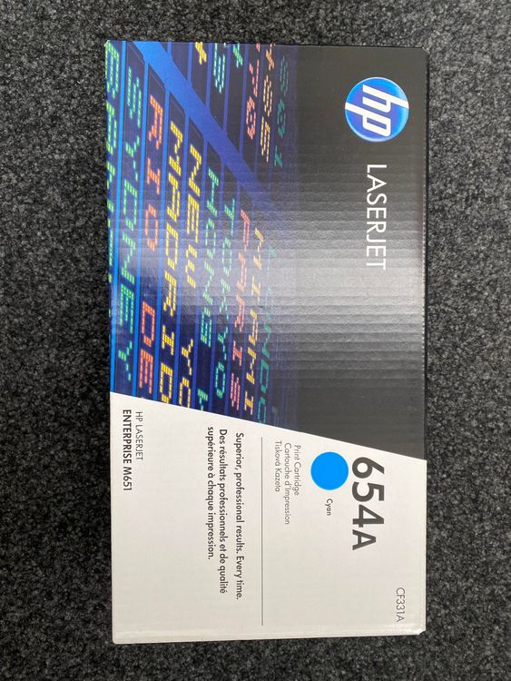 HP Laserjet 654a (Neu und originalverpackt) in für CHF 120 – mit ...