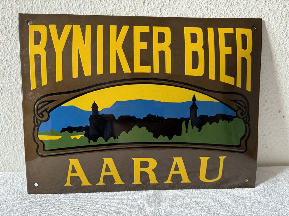 Ryniker Bier Aarau Schild | Kaufen auf Ricardo