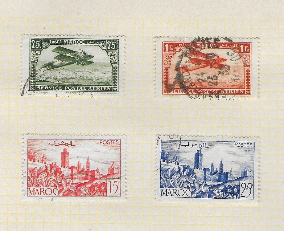 Anciens timbres du Maroc (Gebraucht) in Ecublens VD für CHF 1 – mit ...