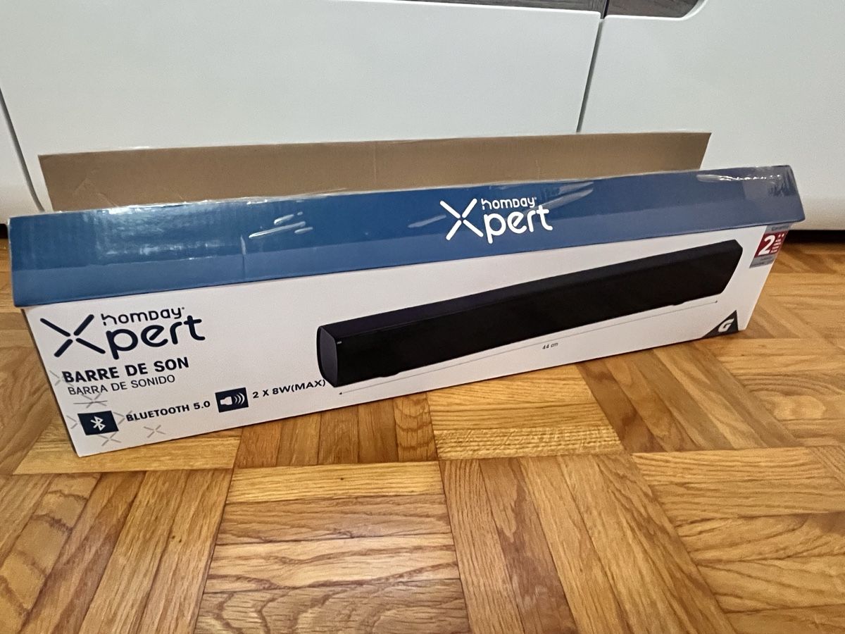 Barre de son Homday Xpert, Bluetooth 5.0, neuve (Neuf avec emballage d ...