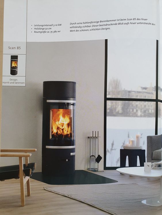 Schwedenofen SCAN 85 High Top (186.4 cm hoch) (Gebraucht) in Tennwil für CHF 4890 – nur Abholung ...