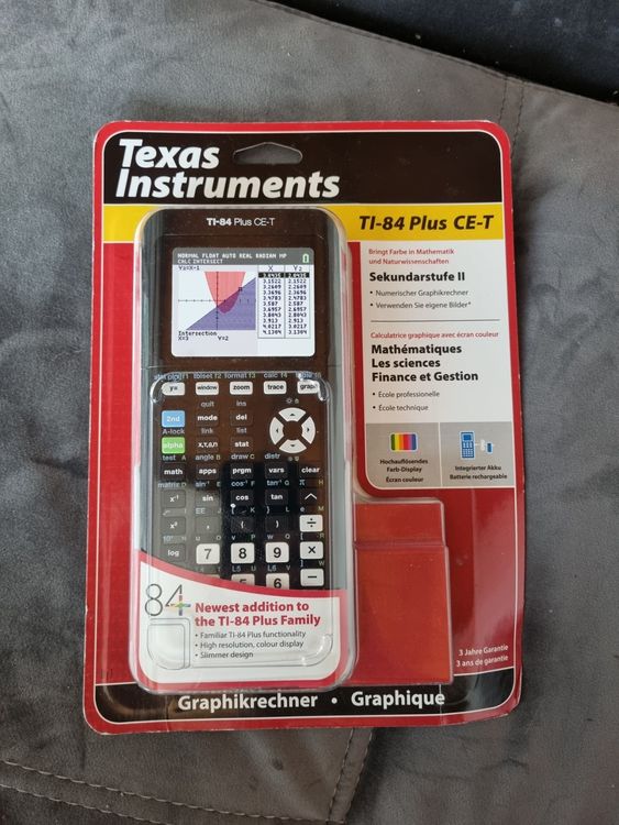 Texas Instruments Taschenrechner TI-84 Plus CE-T (Neu und ...