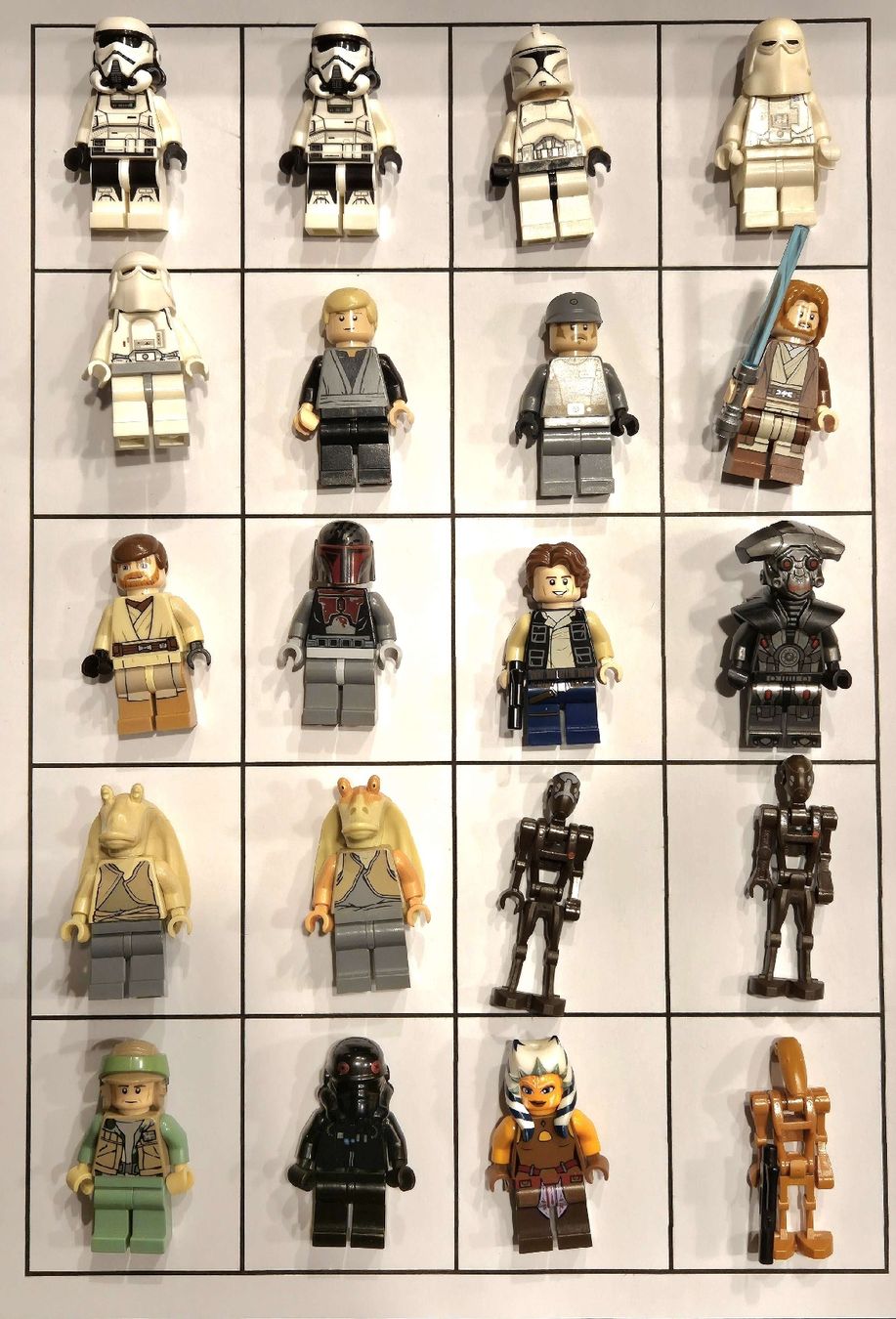 Star Wars Lego Minifiguren Sammlung (Gebraucht) in Russikon für CHF 120 ...