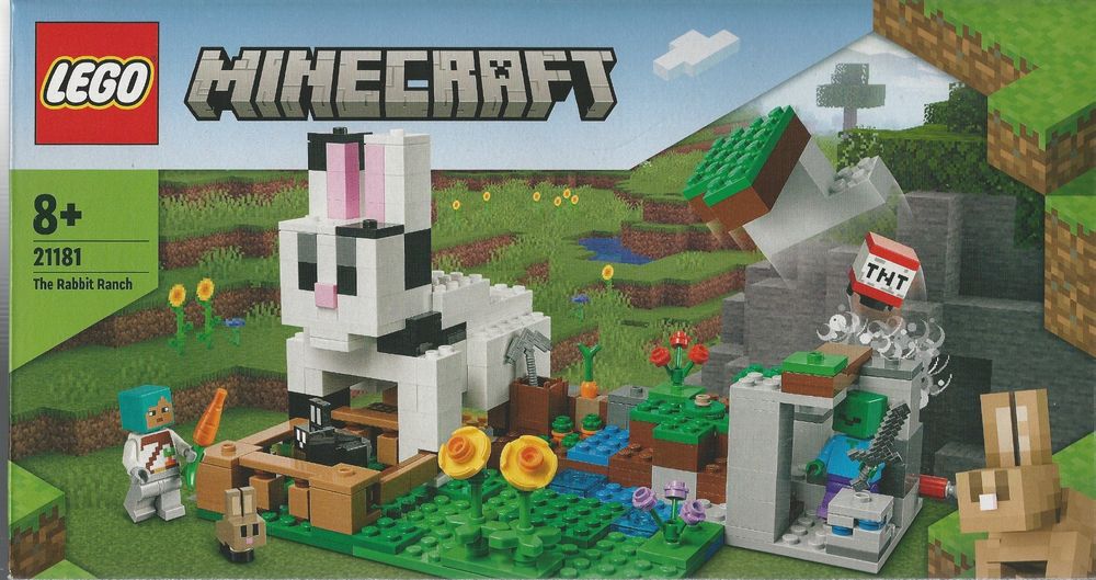 LEGO MINECRAFT 21181 THE RABBIT RANCH new (Neu und originalverpackt) in ...