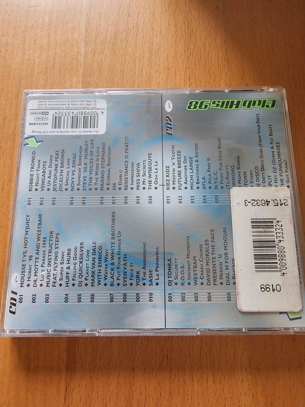 2 CD - Various – Club Hits 98 (Gebraucht) in Biberist für CHF 3 – mit ...