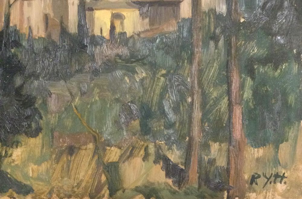 Renée Yolande HAUSER (1919-2008) Landschaft Gemälde (Gebraucht) in Root ...