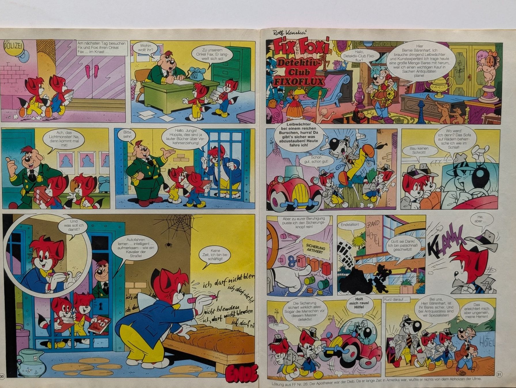 Zwei Fix und Foxi Comic-Hefte aus 1994 (Gebraucht) in Stallikon für CHF ...
