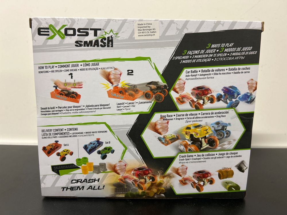 Neu Spielzeug EXOST SMASH Monstertruck Deluxe Pack (1x) (Neu und originalverpackt) in Inwil für ...