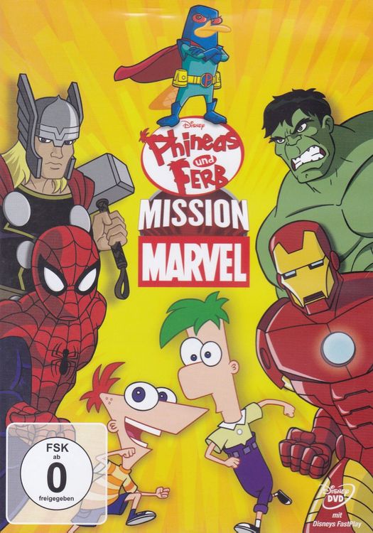 DVD ab Fr. 1.--, Phineas und Ferb - Mission Marvel (Gebraucht) in Lausen für CHF 1 – mit ...