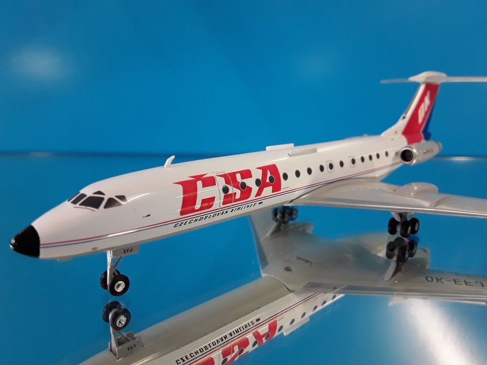 Phönix _ CSA Tupolev TU 134 _ RARITÄT _ 1:200 (Gebraucht) in Uerikon ...