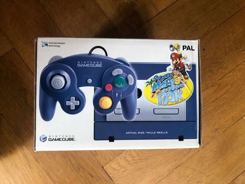 OVP für Gamecube lila Mario Edition | Kaufen auf Ricardo