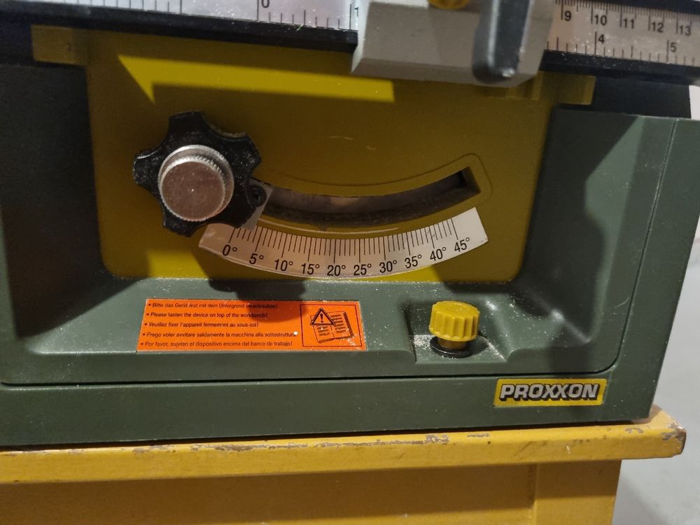 Proxxon Tischkreissäge FET, 200W, gebraucht, Top Zustand! (Gebraucht ...