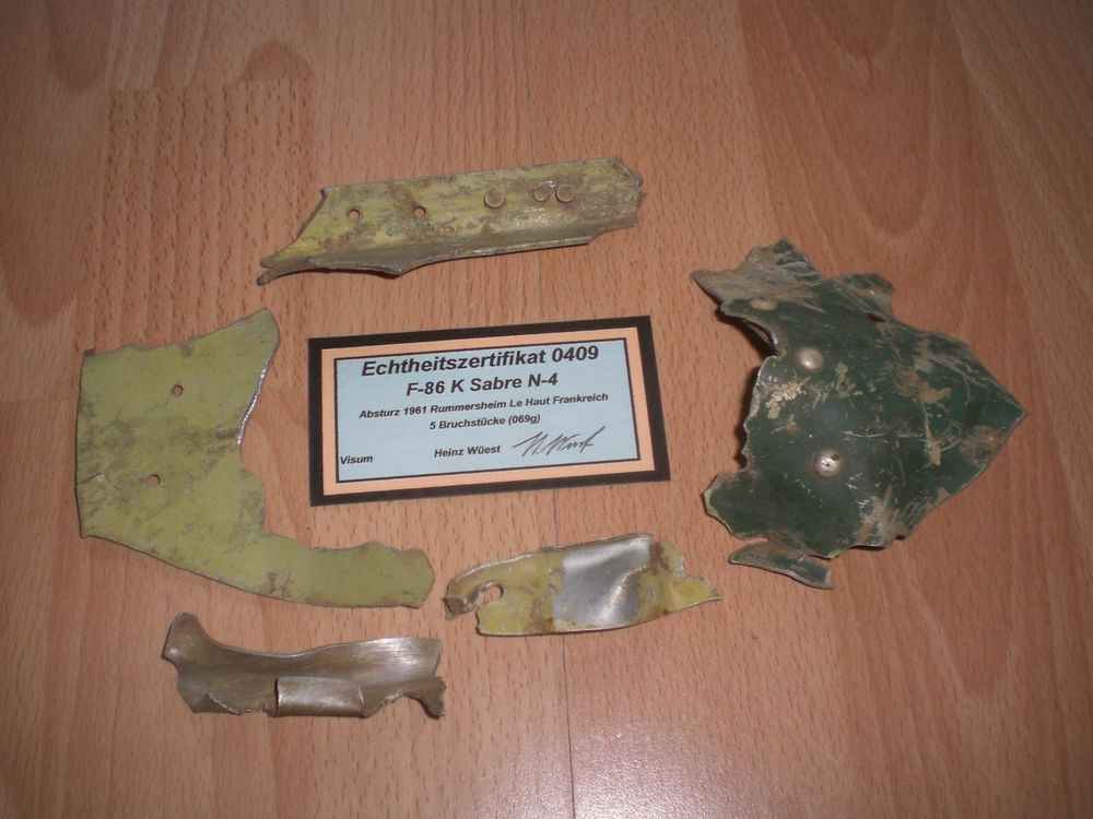 Luftfahrt Archäologie F 86 K Sabre N 4 Gebraucht In Grellingen Für