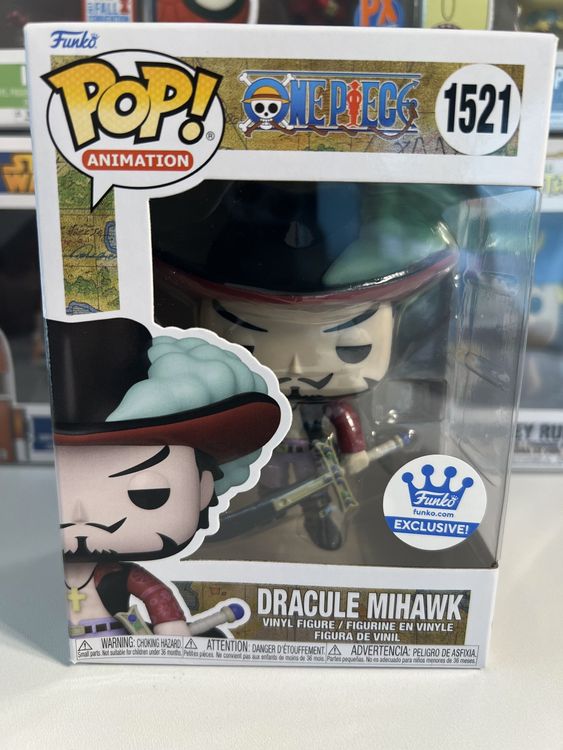 Funko POP Animation One Piece Dracule Mihawk Edition Limitée | Kaufen ...