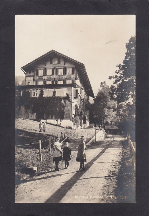 Kurhaus ROTHBAD im Diemtigtal, 1924 (Gebraucht) in Wikon für CHF 6 – mit Lieferung auf Ricardo ...