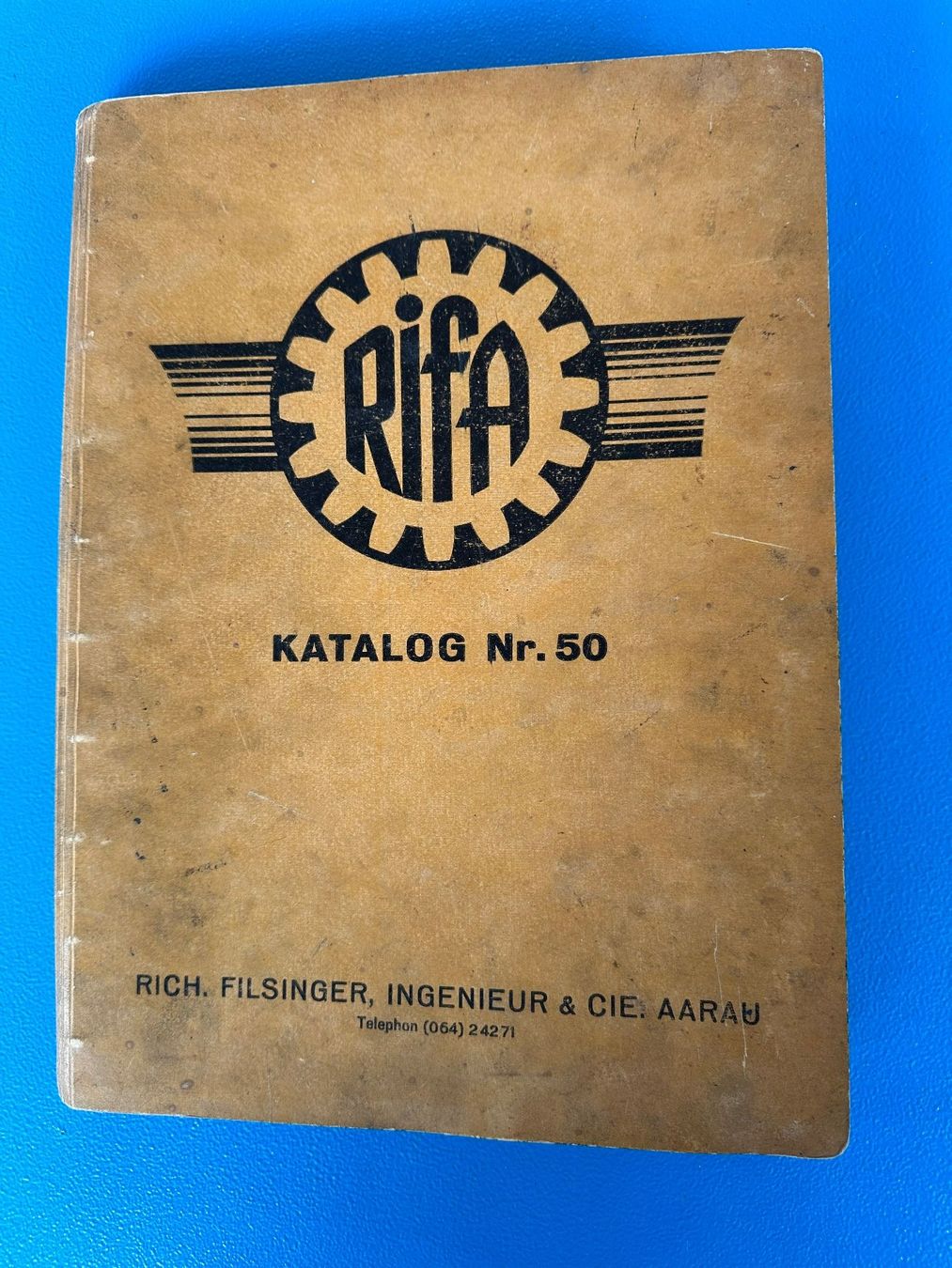 Katalog , RifA ( Heute Heizmann Aarau ) , Ende 40 -er Jahre (Gebraucht ...