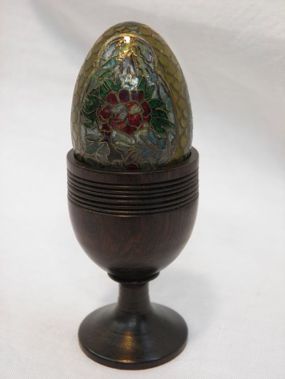 antikes Ei in Plique-à-jour, Fenster-Emaille, China (Gebraucht) in Rüti ...