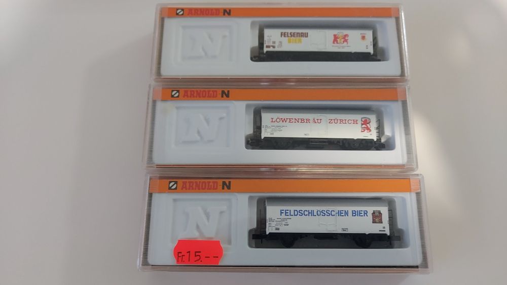 Arnold-n 4565 - 4566 -4567 Bier-Güterwagen | Kaufen auf Ricardo
