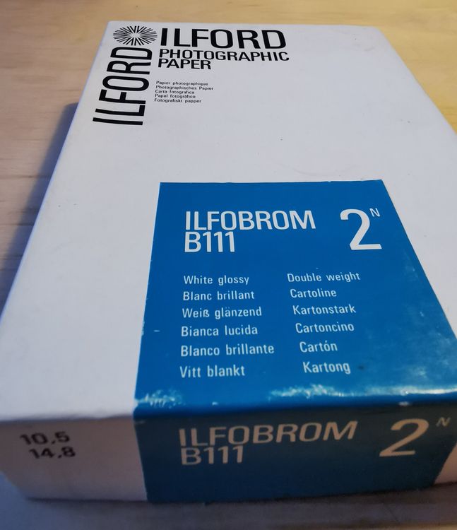Ilford Fotopapier Ilfobrom B111 (10,5 x 14,8 cm) (Neu (gemäss ...