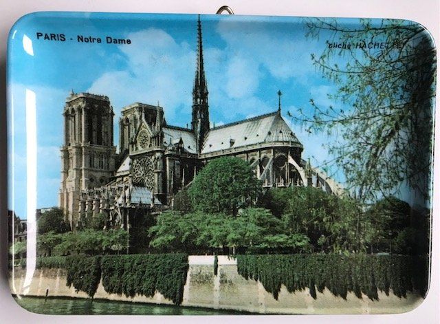 Souvenir Tellerli Paris Notre Dame Ornamin Schälchen (Gebraucht) in ...