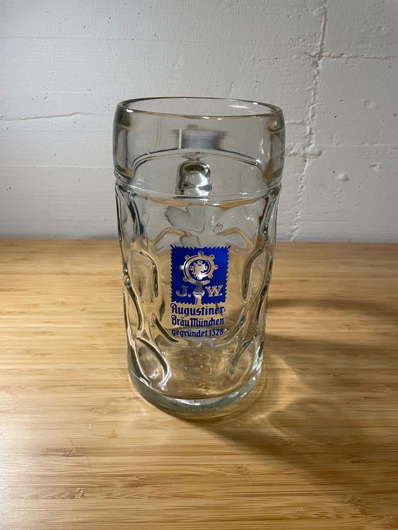 Masskrug Augustiner Bräu München / 1L (Gebraucht) in für CHF 7 – mit ...