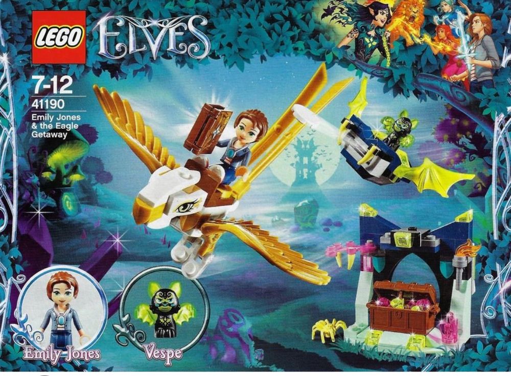 LEGO Elves 41190 - Emily Jones und die Flucht auf dem Adler | Kaufen ...