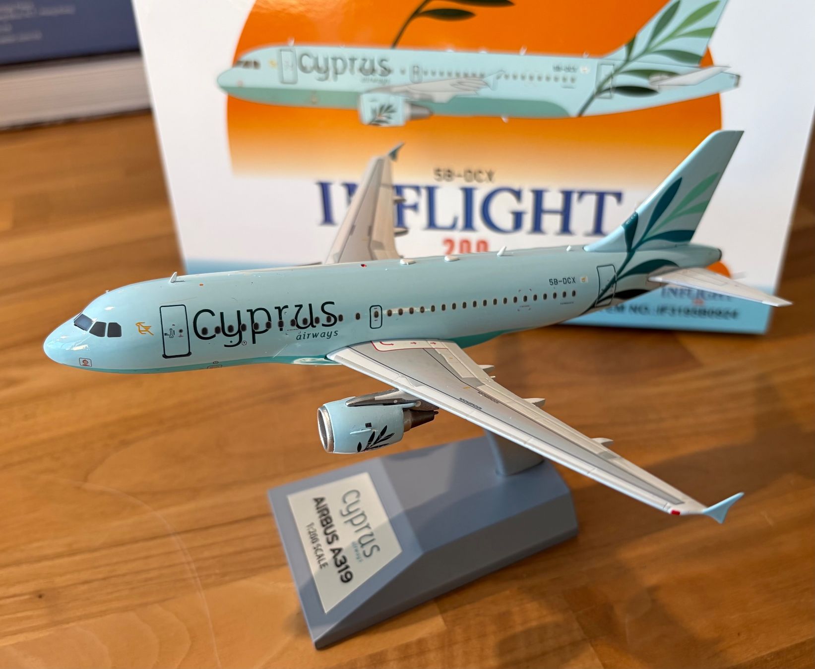 Airbus A319 Cyprus Airways 1/200 Metallmodell - Inflight 200 (Neu ...