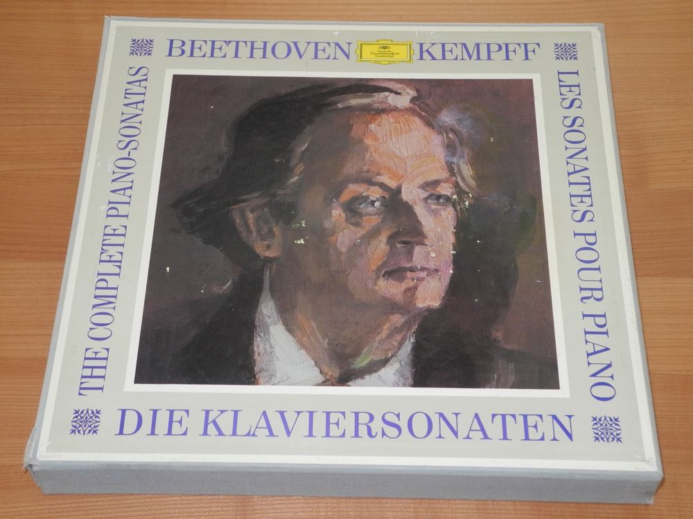 BEETHOVEN: ALLE KLAVIERSONATEN - KEMPFF - DGG 11 LP-Box (Neu (gemäss ...