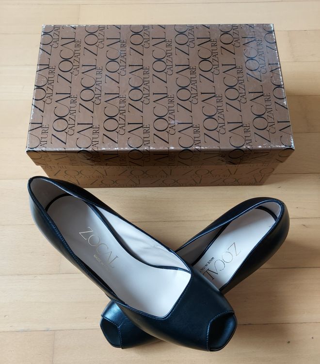 Neue schwarze Zocal Pumps Gr. 37 | Kaufen auf Ricardo