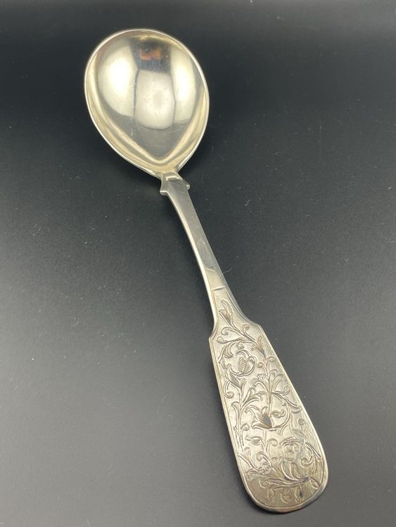 875 Silber/84 Zolotnik Russland 1854 - Antike Niello Löffel (Gebraucht) in Genève für CHF 90 ...