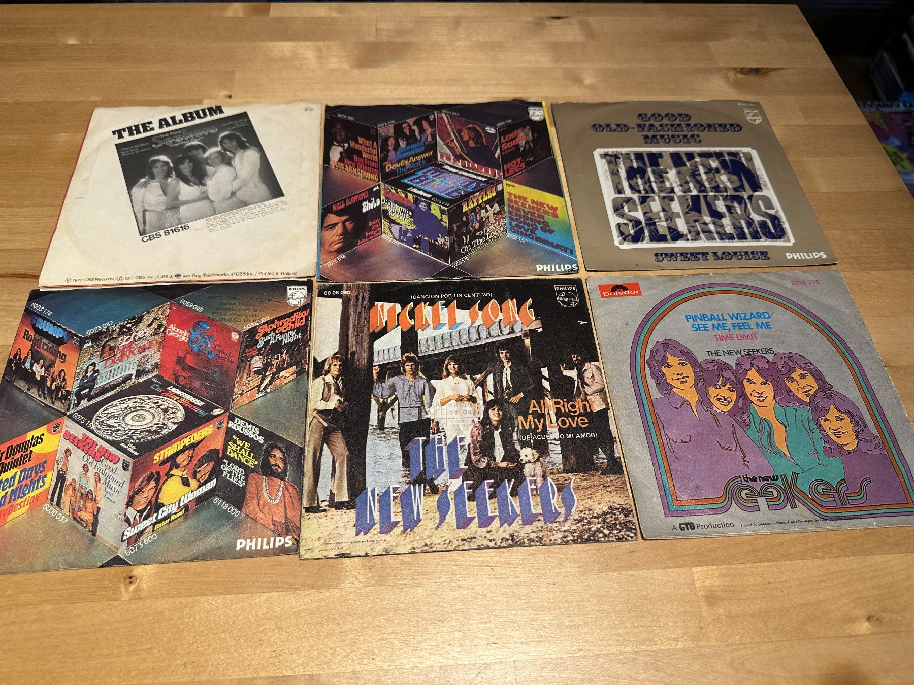 NEW SEEKERS tolle Single Sammlung Kult Hits 70's Eurovison (Gebraucht ...