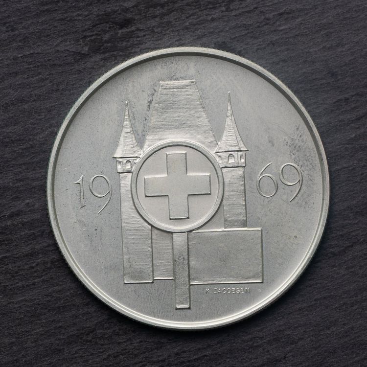 Medaille Eidg. Schützenfest Thun 1969 (Gebraucht) in Eggenwil für CHF 6.5 – nur Abholung auf ...