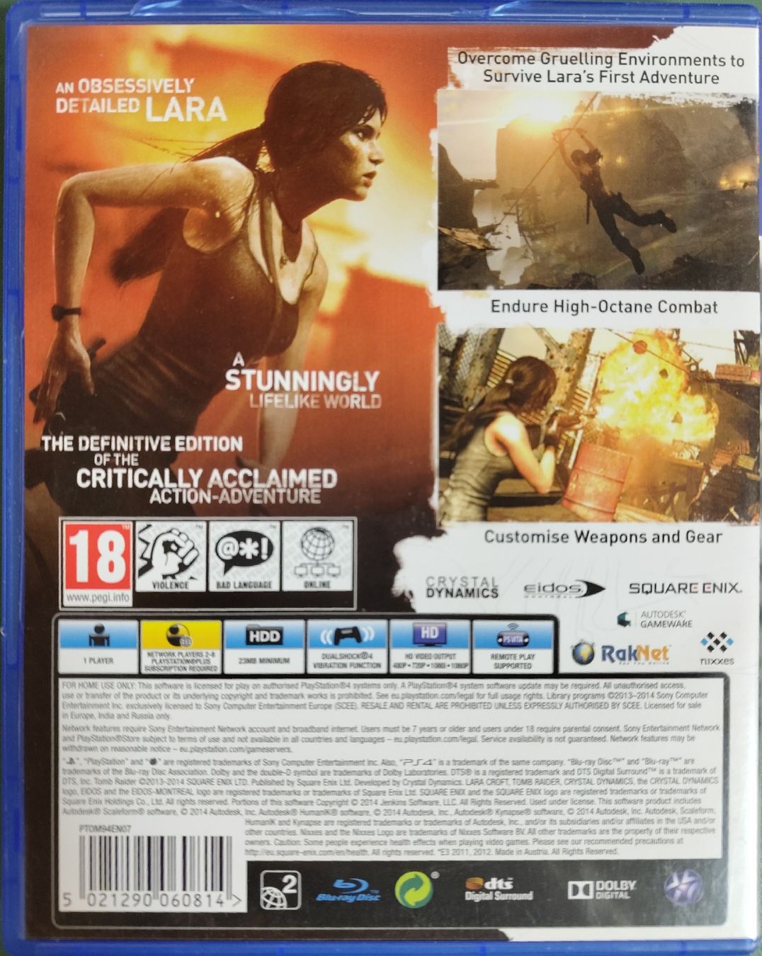 Tomb Raider Definitive Edition PS4 (Gebraucht) in Schindellegi für CHF ...
