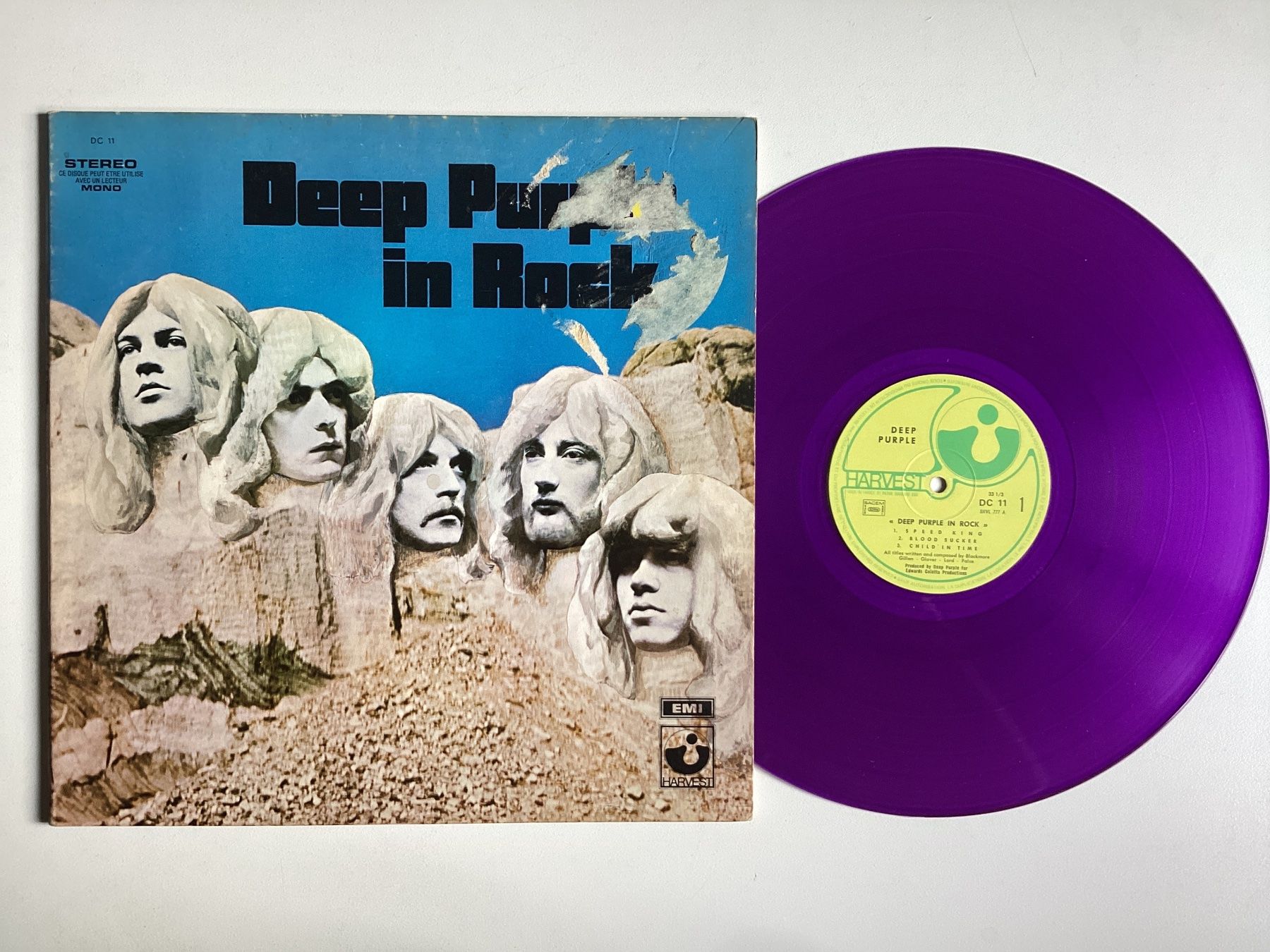 Deep Purple LP - In Rock (violettes Vinyl) (Gebraucht) in Gutenswil für ...