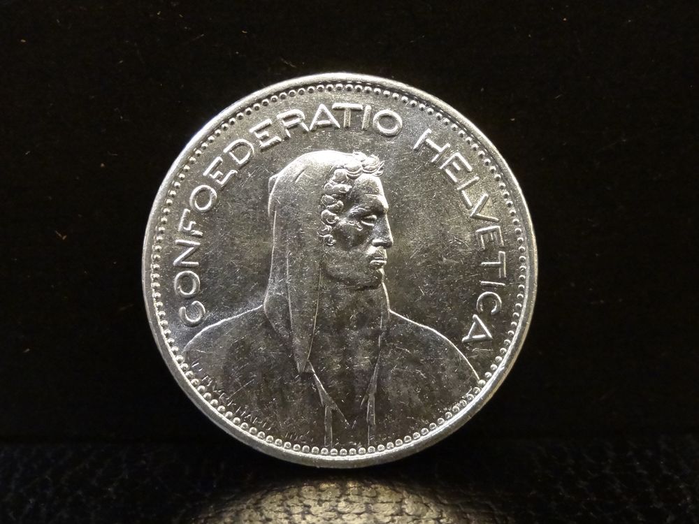5 Franken Silber 1965 Fünfliber Münze (Gebraucht) in Kerzers für CHF 25 – mit Lieferung auf ...