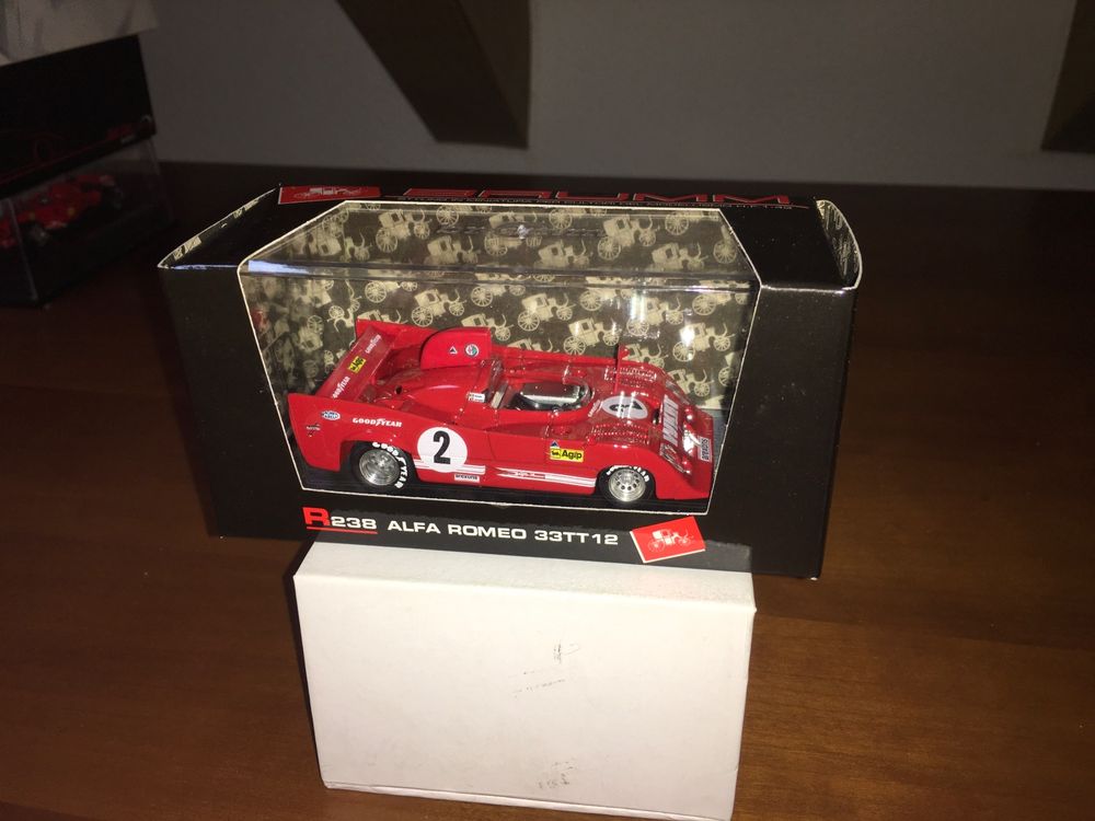 Alfa Romeo 33TT12 N°2 - 1/43 1000Km Monza 1975 Merzario-Lafi (Neu ...