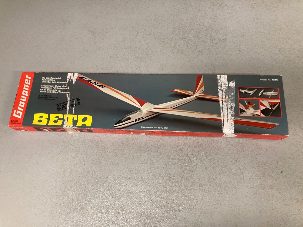 Graupner Beta von 1977 (Gebraucht) in Nottwil für CHF 300 – nur ...