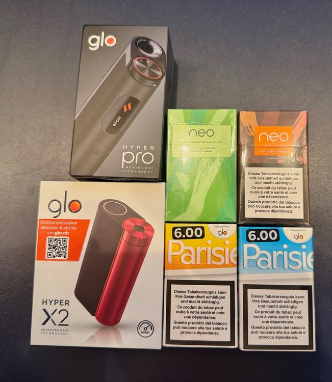 glo HYPER pro / glo HYPER X2, inkl. 8 Päckli (Neu und originalverpackt ...