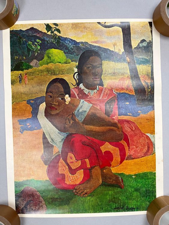 Paul Gauguin, Nafea Faa ipoipo Poster/ Plakat | Kaufen auf Ricardo