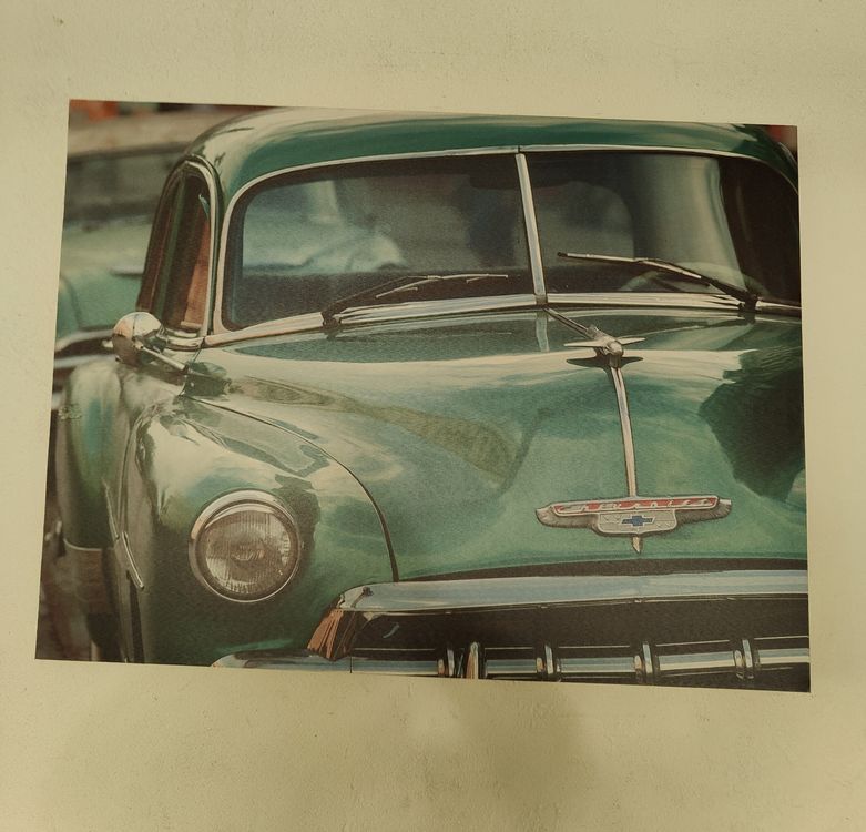 Kunstdruck auf Leinwand mit Holzrahmen (Gebraucht) in Benken für CHF 30 – nur Abholung auf ...