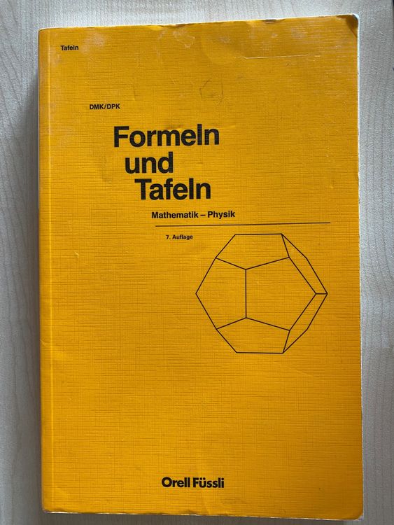 Formeln und Tafeln (Gebraucht) in Würenlos für CHF 1 – mit Lieferung ...