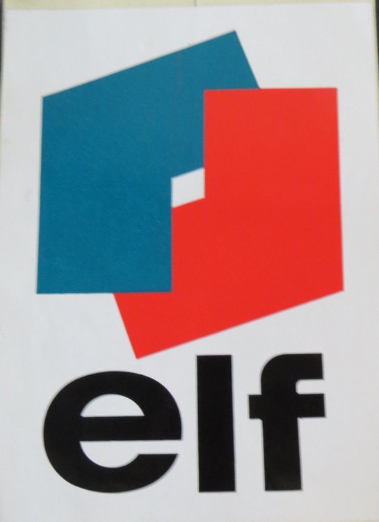 Grosser ELF Oil Aufkleber (Neu (gemäss Beschreibung)) in Ettingen für ...